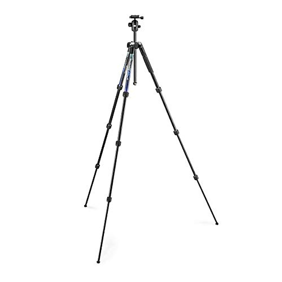 Manfrotto Element MII 4-Section Aluminum Tripod with Ball Head, Blue