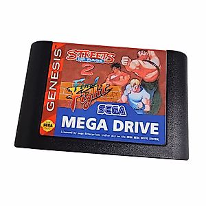Final Fight in Street Of Rage 2-Game Cartridge - Electronic Games 16 BIT MD game Card For PAL And NTSC Version