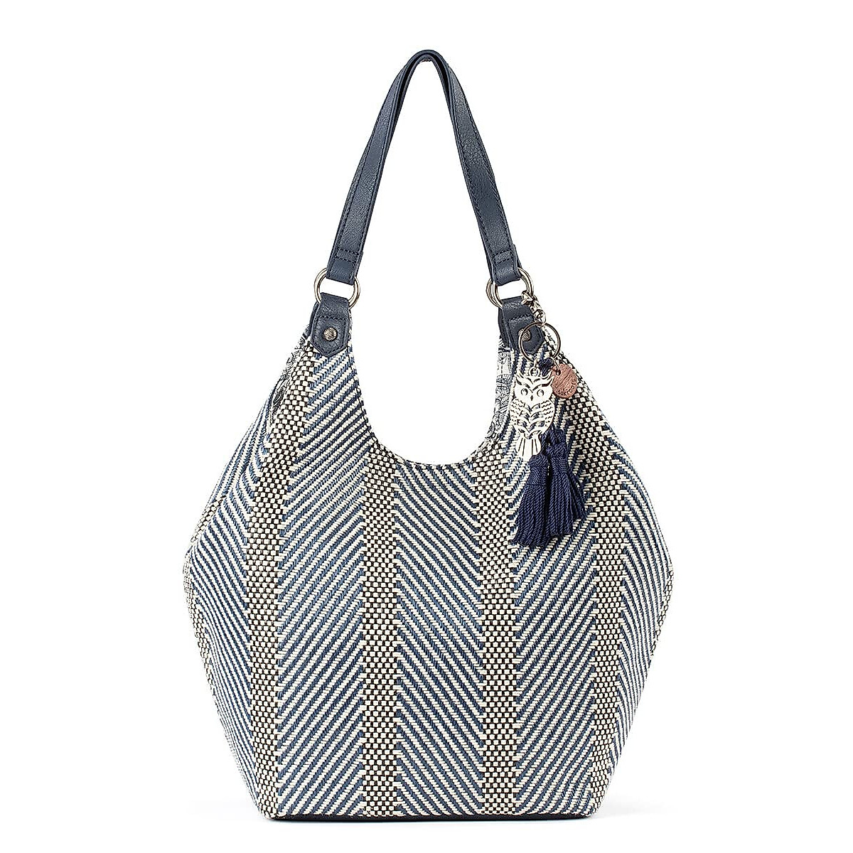 Sakroots Roma Shopper, Navy Spirit Desert Woven