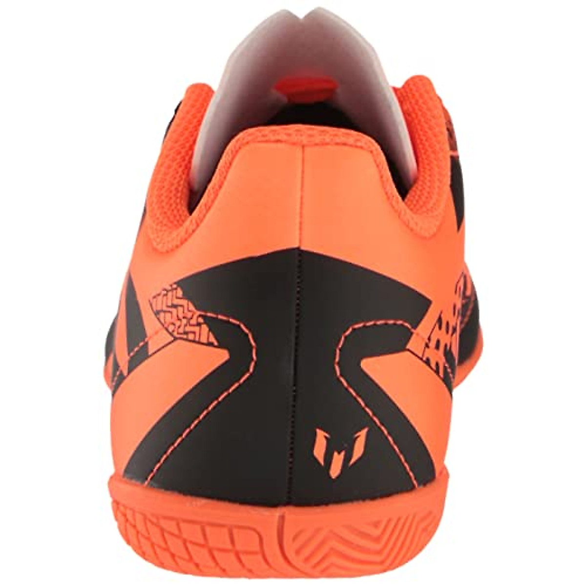 adidas X SPEEDPORTAL Messi.4 Indoor Soccer Shoe, Team Solar Orange/Team Solar Orange/Black, 5.5 US Unisex Big Kid