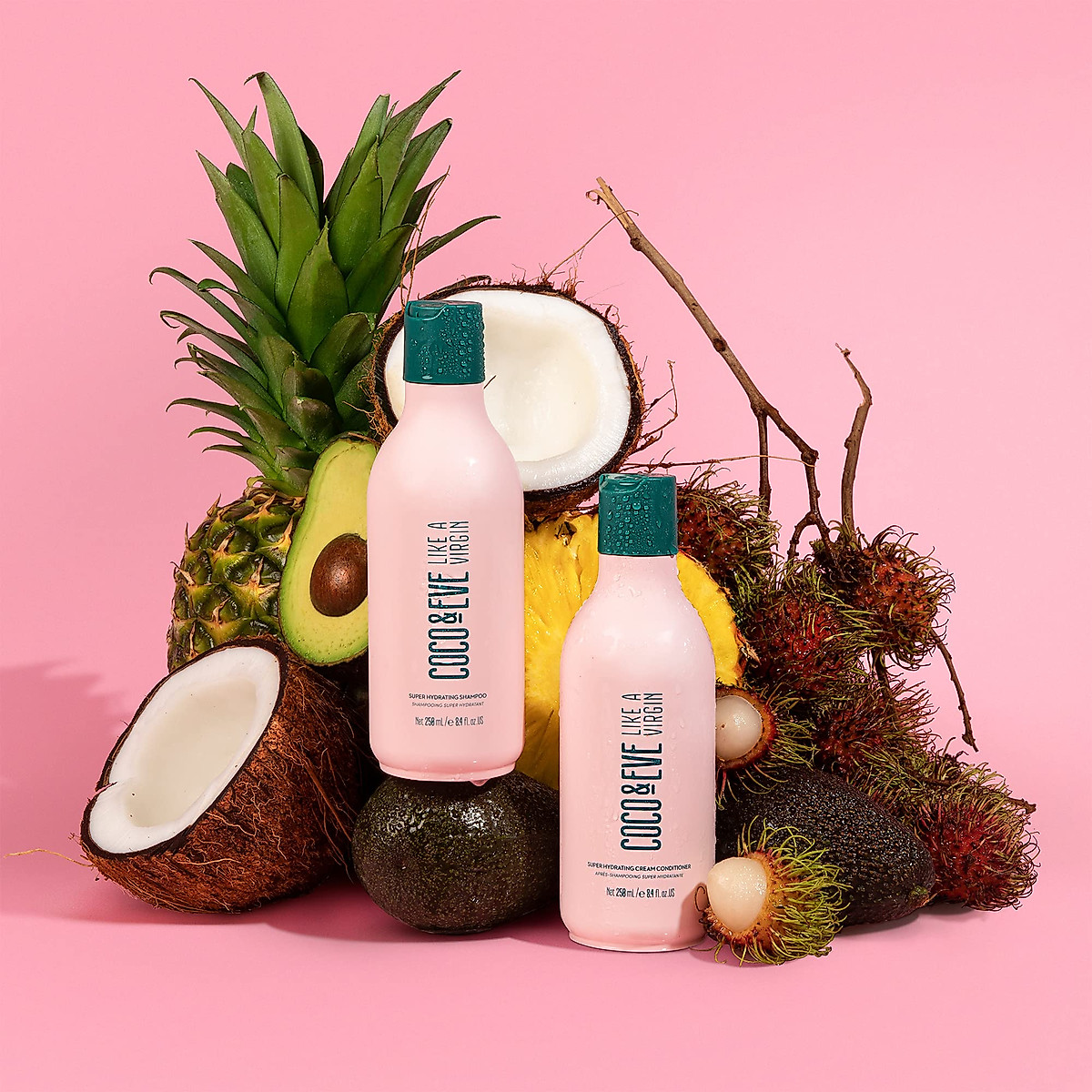 Coco & Eve Like A Virgin Super Hydrating Conditioner. Sulfate-free with Argan oil, Coconut. For any Dry, Damaged, Color, and Frizzy hair. (8.4 fl oz)