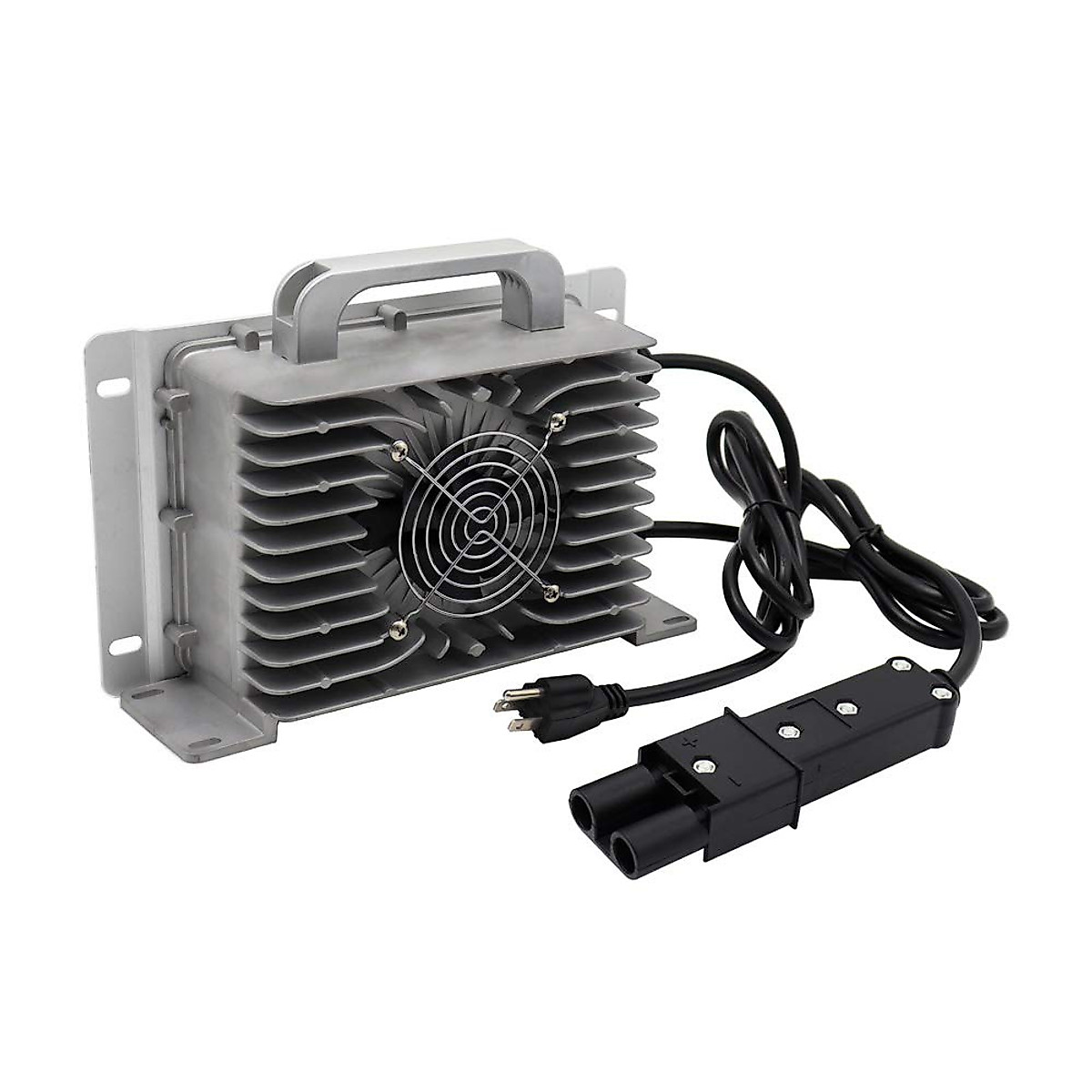 48V 15A Golf Cart Battery Charger for Yamaha Golf Cart G14 G16 G19 G22 Drive with 2 Pin Plug Waterproof IP68