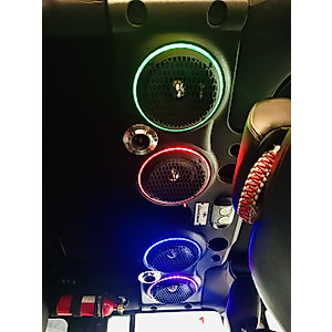 American Soundbar JK/JKU Wrangler Overhead Sound System Empty Enclosure | Jeep Roof Accessory, Enclosure for Speaker, Overhead Sound System Cover (Black)