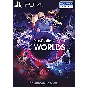Sony PSVR Plus Camera and VR Worlds (PS4)