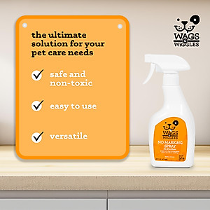 Wags & Wiggles No Marking Deterrent Training Spray for Dogs - Indoor Dog Pee Repellent & Behavior Aid, Anti Pee & Urine Deterrent, No More Marking, Ideal for Potty Training