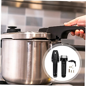 COOLHIYA 1 Set pressure cooker handle pressure pot handle pressure cooker part universal handle for replacement replaceable pot handle ollas bakelite three generations detachable pot ears