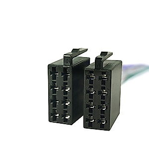 FEELDO Car Audio Stereo Wiring Harness for Volkswagen/Audi/Mercedes Pluging Into OEM Factory Radio CD (Type2)