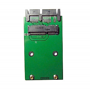 TOPSUKE mSATA Mini PCI-E SSD to 1.8inch microSATA 7+9 16pin Convert Adapter Add on Cards PCBA for SSD Hard Disk