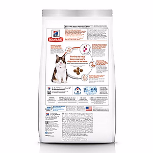 Hill's Science Diet Adult Cat Dry Perfect Digestion, Chicken, Brown Rice, & Whole Oats Recipe, 3.5 lb. Bag
