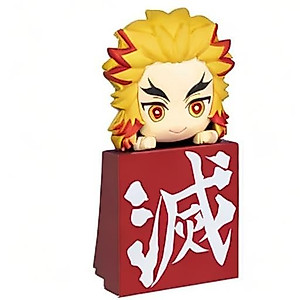 EED UTCFR95461 Demon Slayer Kimetsu no Yaiba Rengoku Kyojuro Hashira 1 Hikkake Statue, 3.09-inch Height