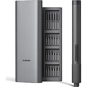 Xiaomi Electric Precision Screwdriver, All-metal Gearbox, Powerful Magnetic Motor, Rechargeable Lithium Battery, S2 Steel Screwdriving Bits, Type-C Charging, Aluminium Alloy Case (Power Screwdriver)