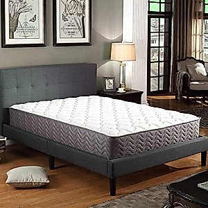Swiss Ortho Sleep, 12" Inch Certified Independently & Individually Wrapped Pocketed Encased Coil Pocket Spring Contour Mattress - Full, White