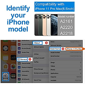 ZVE for iPhone 11 Pro Max Wallet Case with Card Holder, Phone Case with Crossbody Wrist Strap, Zipper Leather RFID Blocking Purse Cover for Apple iPhone 11 Pro Max 6.5 inch 2019 - Black
