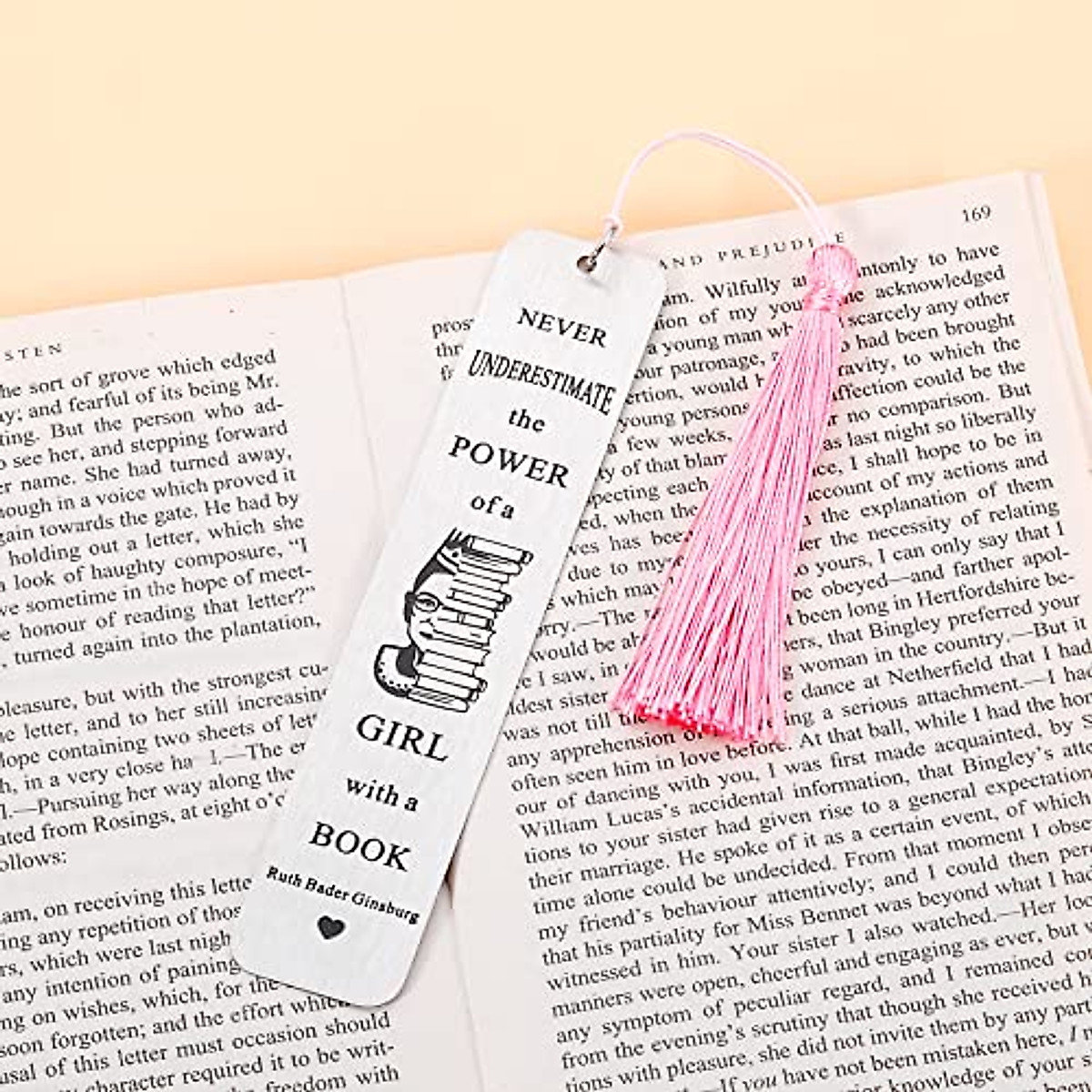 Inspirational Bookmark for Powerful Women Girls Female Lawyer Students Book Lover Birthday Graduation Law Bookmark Gifts for Daughter Friends Lady BFF Christmas Gifts for Teenage Girls Fans