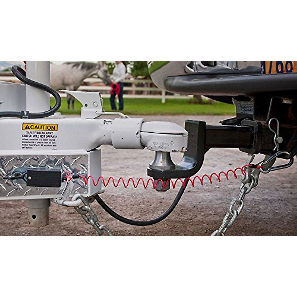 Fastway Zip 4 Foot Breakaway Cable with Electric Brake Switch 80-00-2040