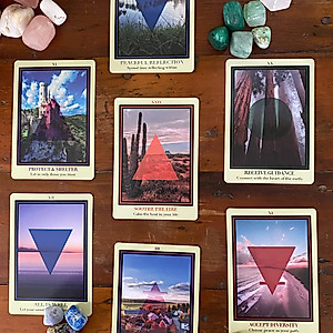 The Power of The Elements Oracle Cards. 45-Card Deck and Guidebook. Beautiful Colorful Images and Divinely Channeled Messages for Lovers of Oracle Cards