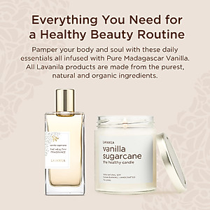 Lavanila Vanilla Sugarcane Perfume for Women, 1.7 Fl Oz - Clean and Natural Eau de Parfum Made In USA