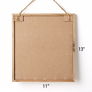 ZiMiu Happy Fall Y'all Sign Metal Sunflower Wooden Thanksgiving Décor Autumn Rustic Hanging Signs Farmhouse Rustic Wall Plaque Home Decor Harvest Door Signs for Front Door Garden Yard Porch 13"x11"