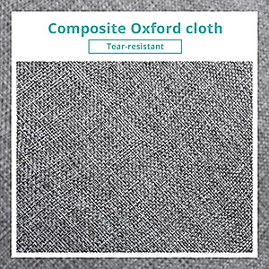 Thickened Folding Mattress Storage Bag, YUGYVOB Sturdy Carry Case for Tri-Fold Mattress, Fits 4 Inch Full or Queen Size Foldable Mattress, Clothes Storage Bag Organizer, 60''x 27.5''x 13''