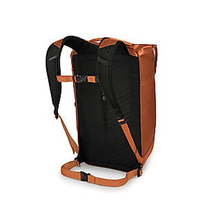 Osprey Transporter Unisex Flap Laptop Backpack, Black