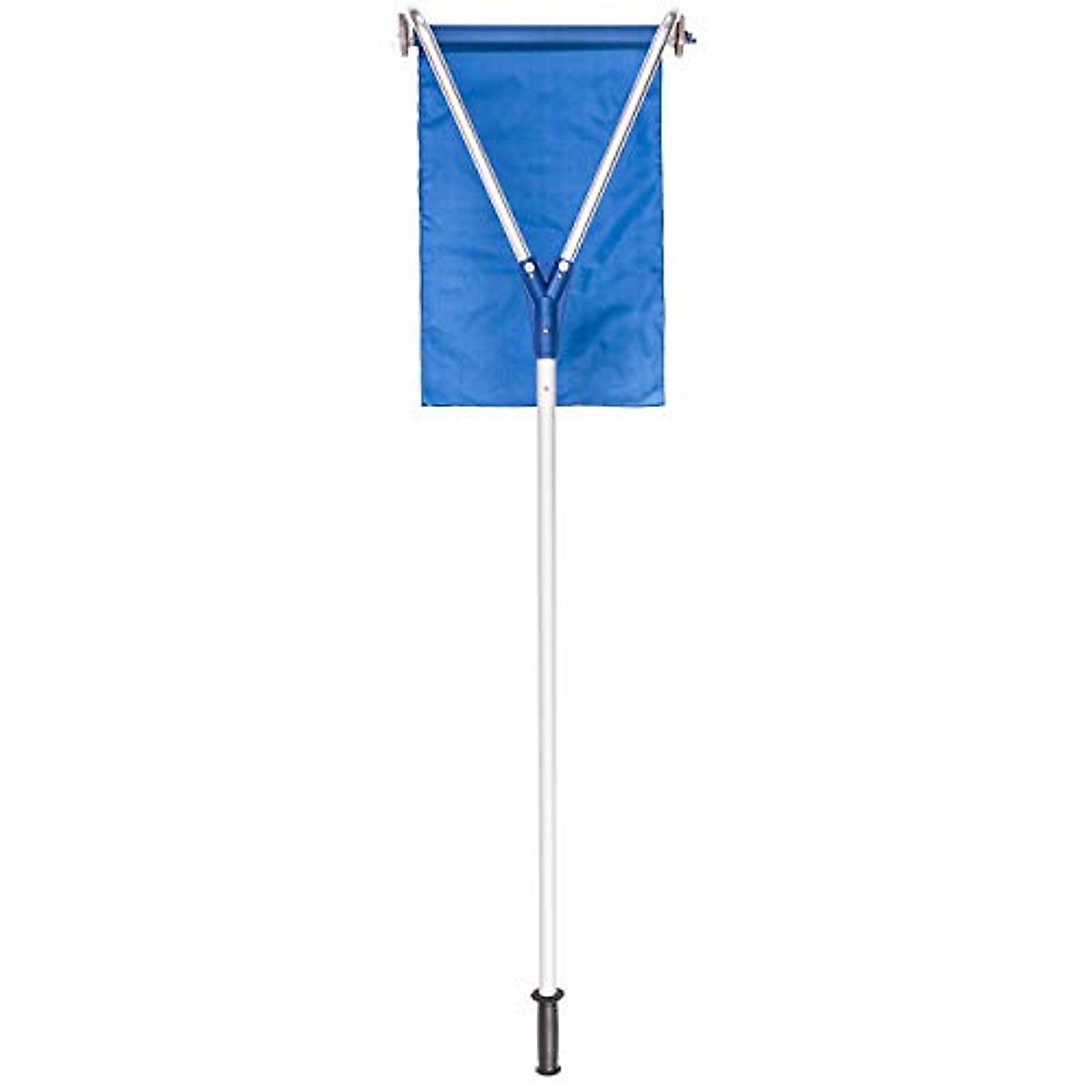 Rooftop Rake Snow Remover, Extendable, Lightweight, Aluminum Handle Extends Up to 21 Feet