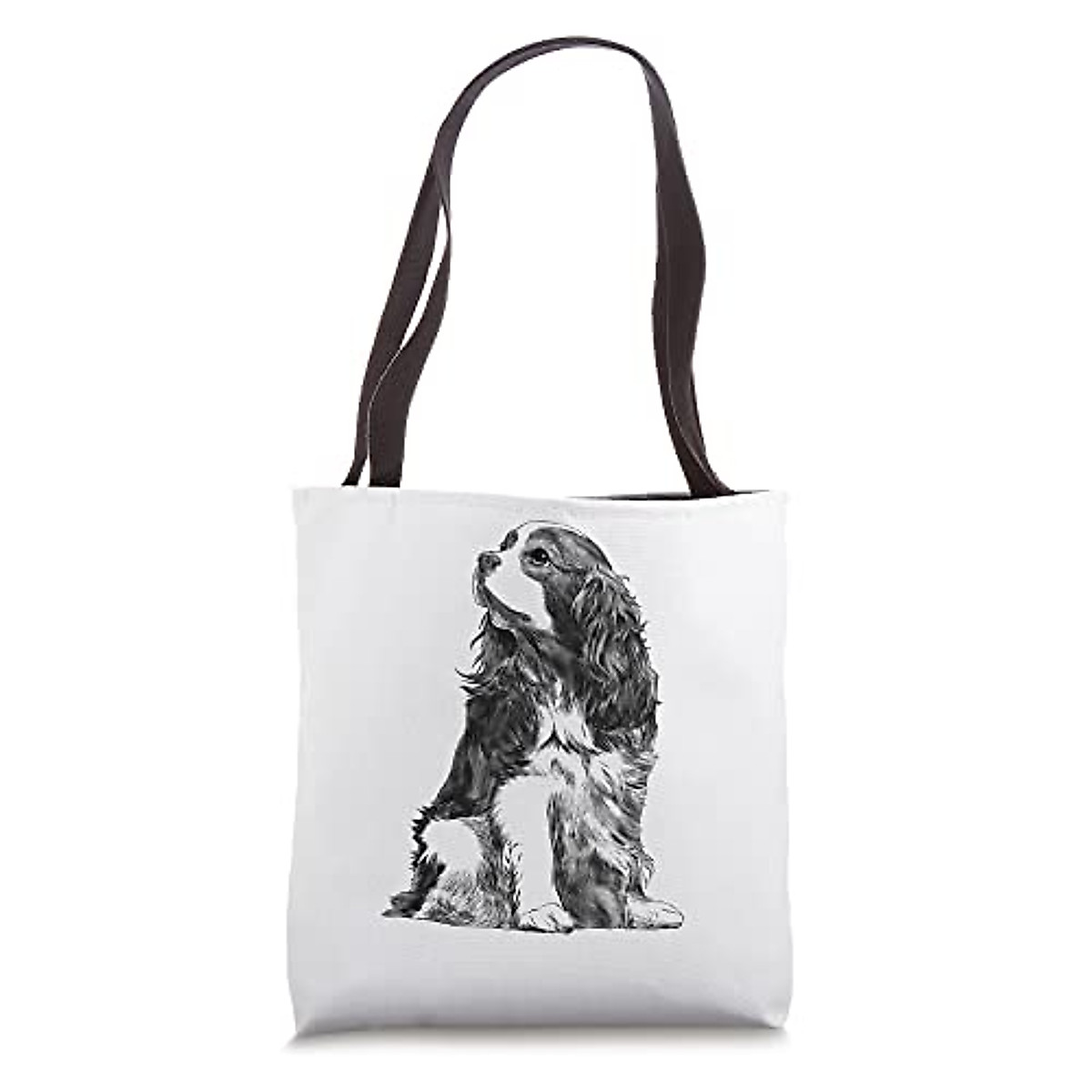 Dog Cavalier King Charles Spaniel Tote Bag