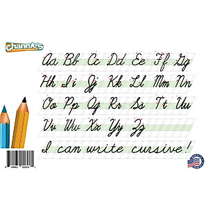 Channie’s All-in-One Visual Handwriting & Math Workbook Set for Pre-Kindergarten - 1st Grade Elementary School Students (5 Pack)