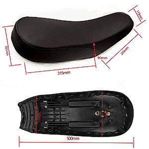 necaces Foam Seat Chinese Kids ATV Quad Bike Seat Pad for 50cc/70cc/90cc/110cc TaoTao Chinese Kids youth ATV 4-Wheeler