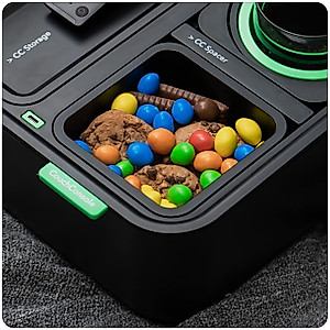 Couch Console Original Snack Cup Removable Container for Fruits, Vegetables, Trail Mix, and More - BPA-Free and Child-Safe