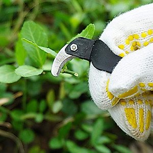 TOGRAND Safety Finger Ring Knife, Portable Utility Cutting Helper Tool with Sharp and Strong Curved Steel Blade, Ring Size 0.8inch/2cm Diameter(2Pack, Black)