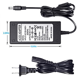 Punasi 18V Charger for Brookstone Big Blue Power Supply for Big-Blue X Indoor Outdoor Wireless Bluetooth 849504 849504p KSAS0451800200HU Power Cord Replacement