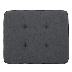 Christopher Knight Home Zahra Ottoman, Dark Grey