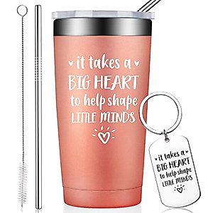 BIRGILT Teacher Gifts for Women - Teacher Appreciation Gifts - Thank You Gifts for Teacher - Funny End of the Year Birthday Valentines Christmas Gifts for Teachers - 20oz Teacher Tumbler