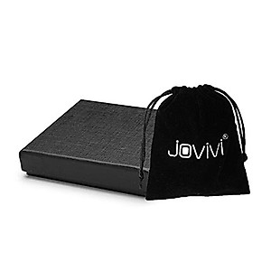 Jovivi 3pcs Amethyst Crystal Beaded Chakra Bracelet Natural Healing Energy Beads Stone Therapy Reiki Stackable Stretch Bracelets Set for Women