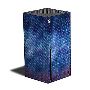 Mighty Skins Carbon Fiber Skin Compatible with Xbox Series X - Nebula | Protective, Durable Textured Carbon Fiber Finish | Easy to Apply and Change Styles | Made in The USA (CF-MIXBSERX-Nebula)