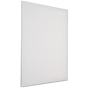 Sargent Art 16 x 20 inch Stretched Canvas, Pack of 10 Pieces, Blank White Canvases, Double Acrylic Titanium Priming, Perfect for Acrylic, Oil, and Art Projects, Acrylic Pouring & Wet Media