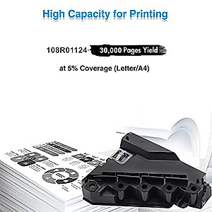 Cooaid Compatible VersaLink C400 C405 Waste Toner Box for Xerox VersaLink C400 C405 Phaser 6600 WorkCentre 6605N 6605DN 6655 Waste Toner Container (108R01124) 30K Pages