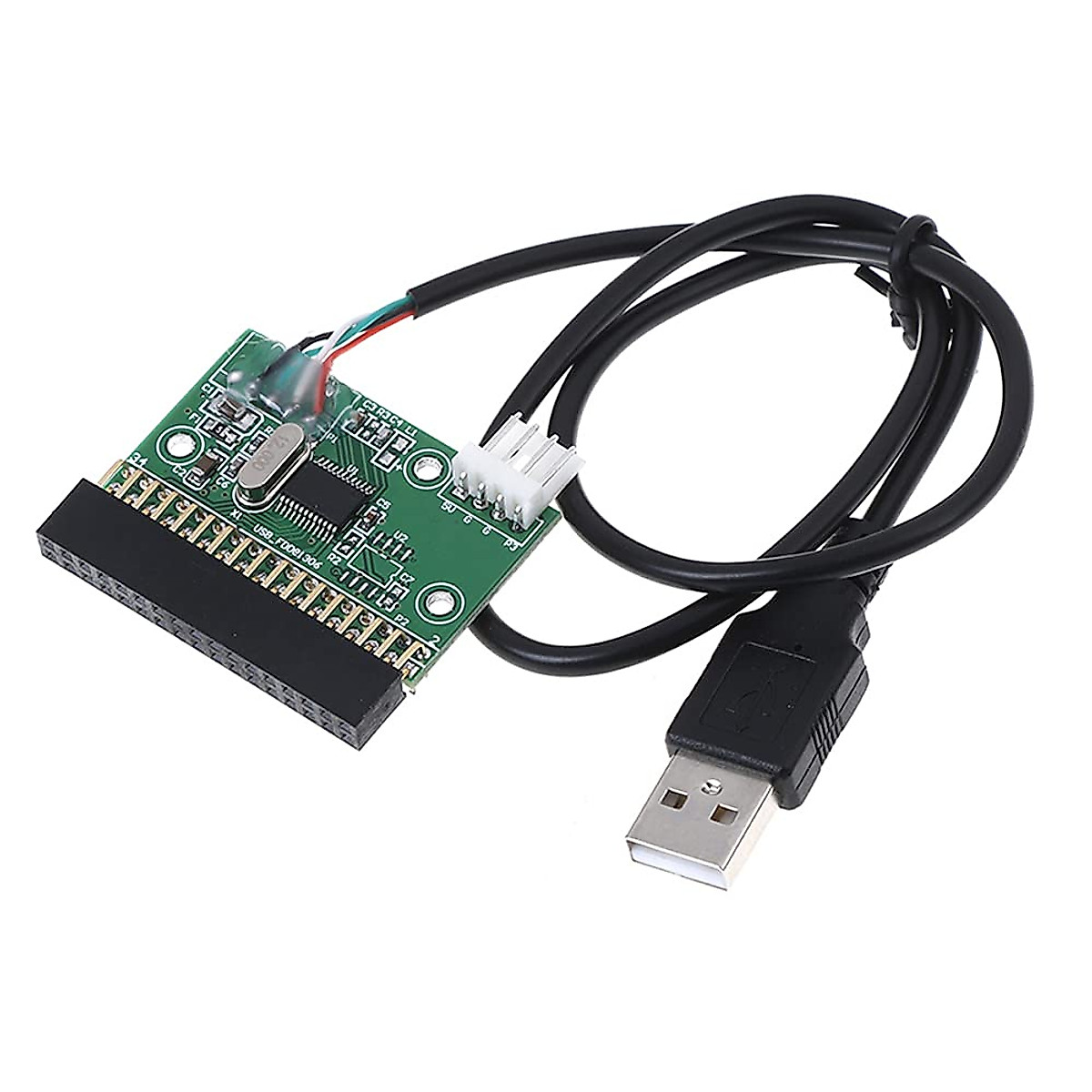 1.44MB 3.5" Floppy Drive Connector 34 PIN 34P to USB Cable Adapter PCB Board