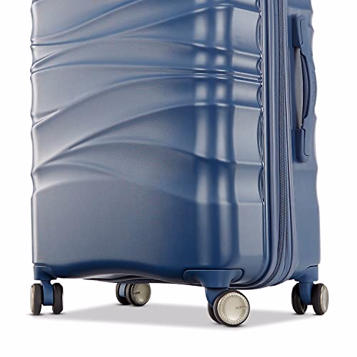 AMERICAN TOURISTER Cascade Hardside Expandable Luggage Wheels, Slate Blue, 20-Inch Spinner