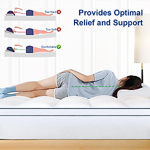 KAYFIA Full Mattress Topper,Extra Thick Mattress Pad Cover for Deep Sleep,3D+7D Snow Down Alternative Fill Overfilled Plush Pillow Top with 8-23 Inch Deep Pocket-White