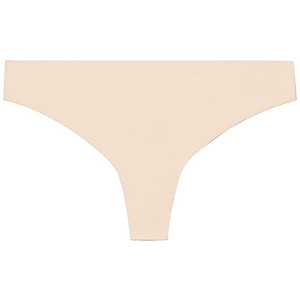Savage X Fenty, Women's, Missy Microfiber Thong, Pink Rose Quartz, L