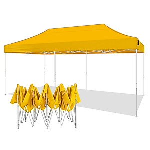 AMERICAN PHOENIX Canopy Tent 10x20 Pop Up Tent Instant Shelter Shade Heavy Duty Commercial Outdoor Party Tent