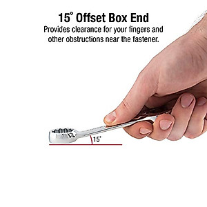 Sunex 9930M Metric Stubby Combination Wrench Set, 10-Piece