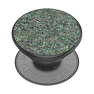​​​​PopSockets Phone Grip with Expanding Kickstand, Glitter PopGrip - Serpent