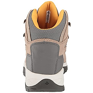 Columbia Women’s Newton Ridge Plus Waterproof Amped Hiking Boot, Waterproof Leather, Oxford Tan/Dusty Green, 6.5