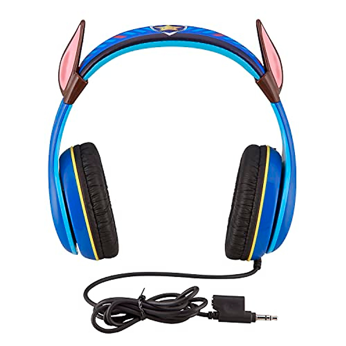 Paw Patrol Chase Headphones for Kids with Built in Volume Limiting Feature for Kid Friendly Safe Listening