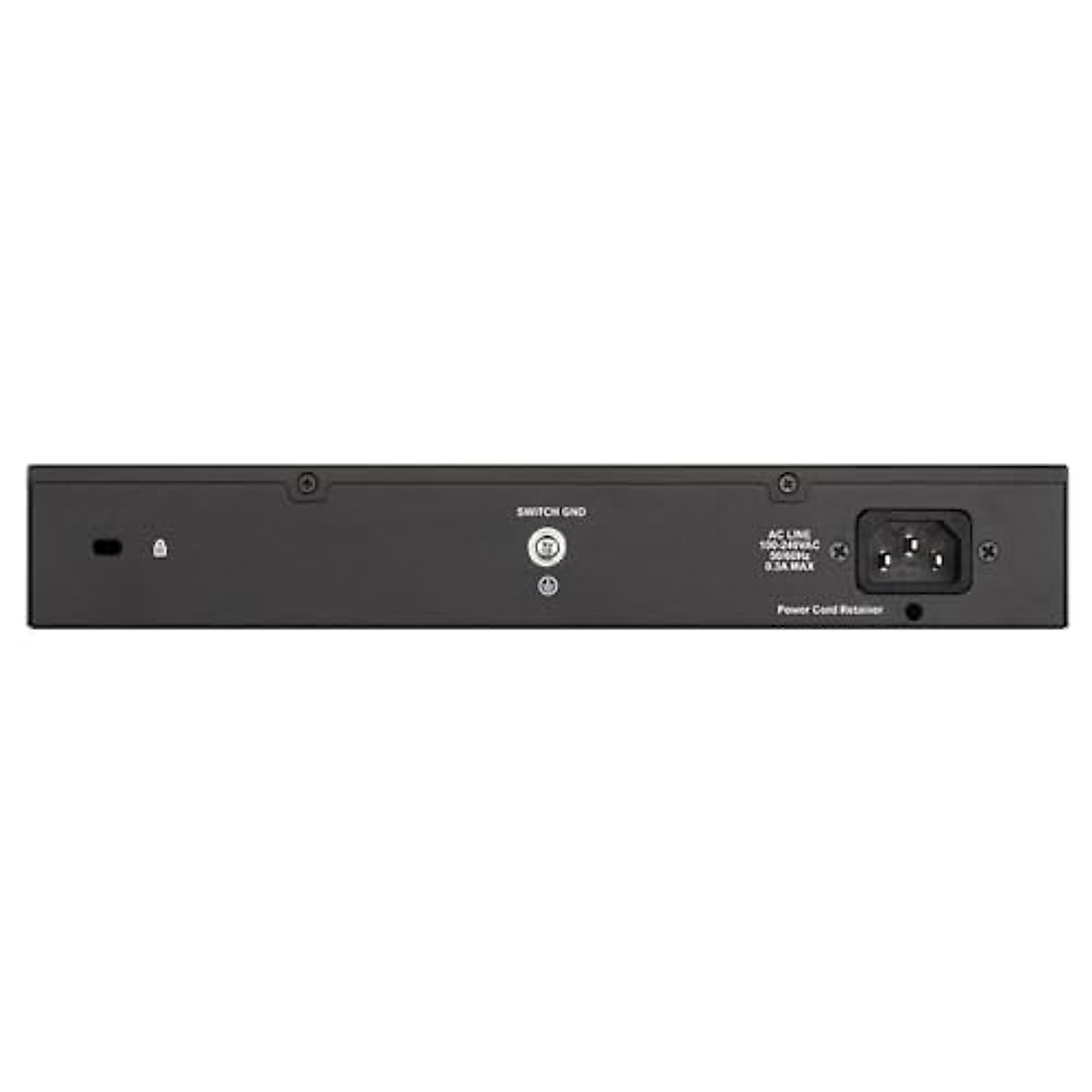 D-Link DGS-1024D, Ethernet Switch, 24 Port Gigabit Unmanaged Fanless Network Hub Desktop or Rack Mountable, Black