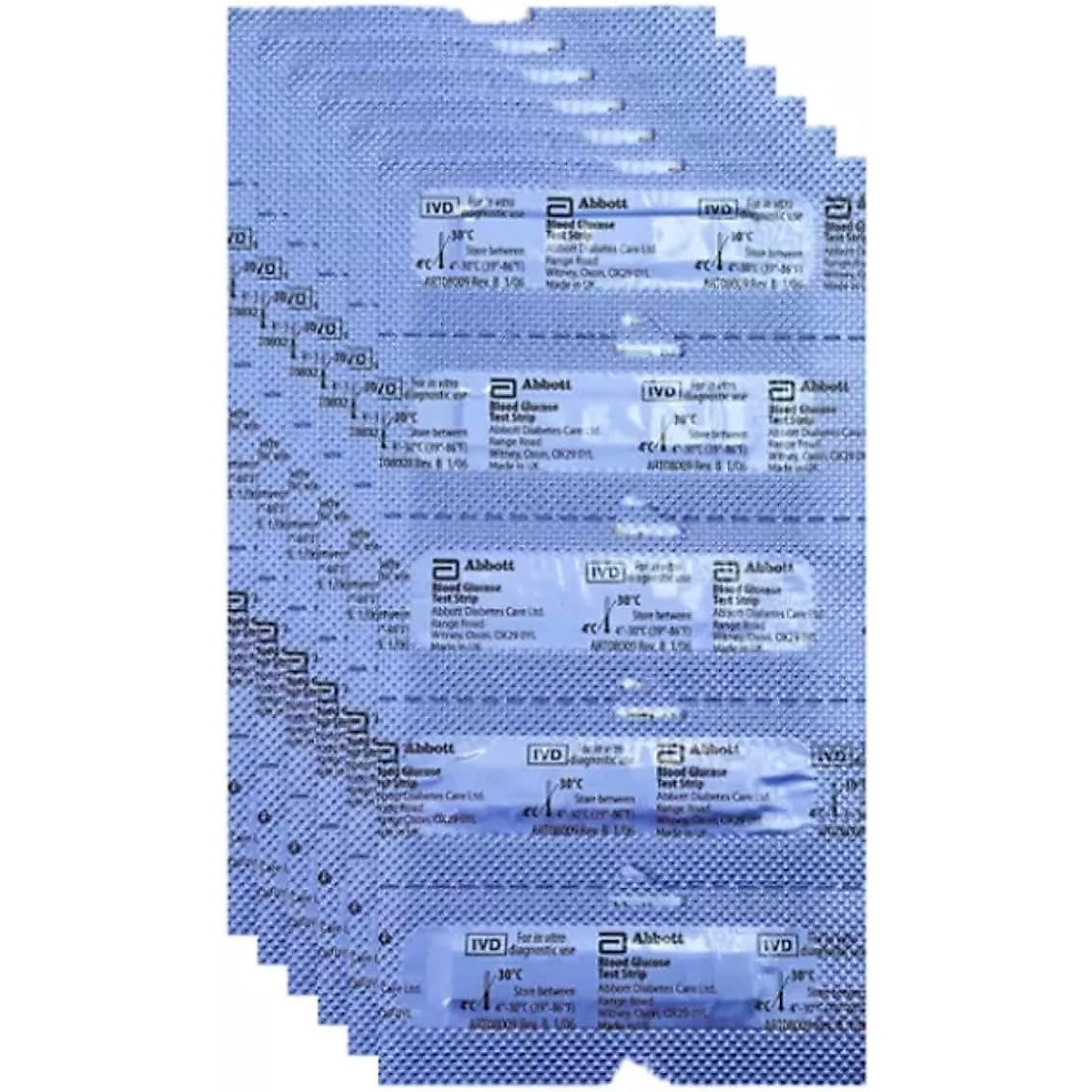 Test Strips – Accurate & Fast Blood Sugar Monitoring – 100 Count – Compatible with Precision Xtra Glucose Meter