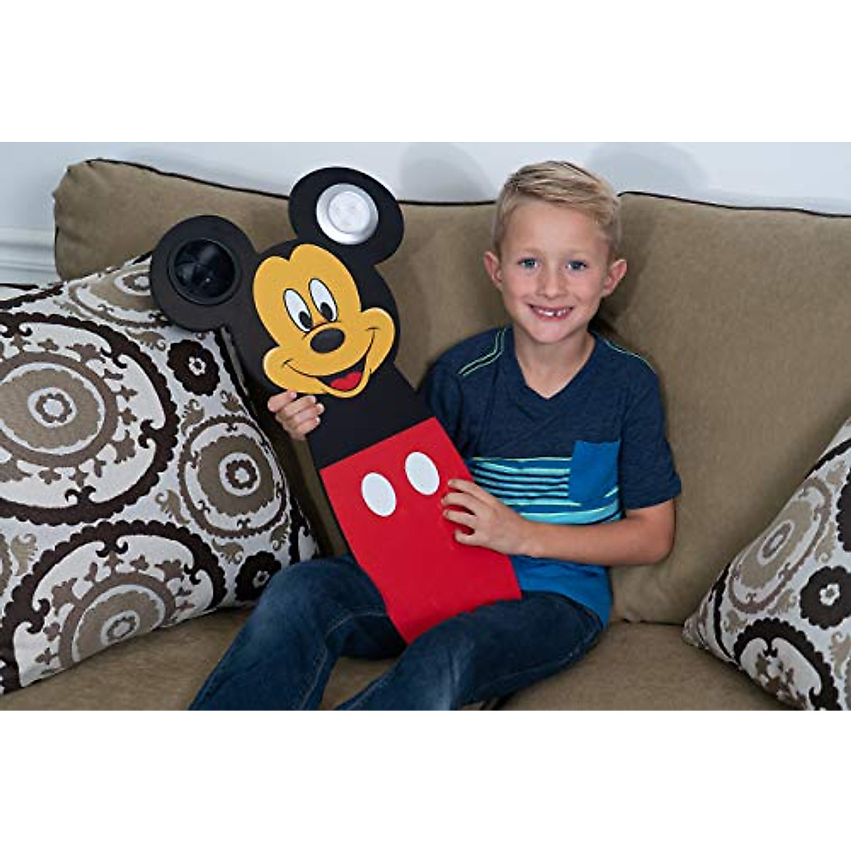D3 Products Mickey Shelf Light and Cup Holder Accessory Pack - Mickey's Portable Nightstand Accessory Kit