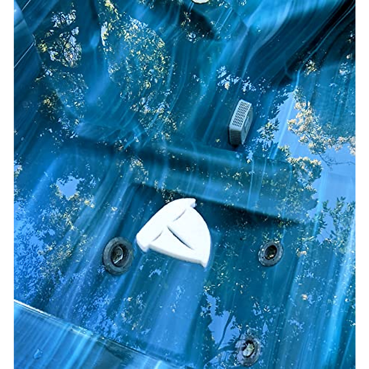 SpaGuard Enhanced Shock 2lb with LeisureQuip ScumBoat Scum Absorber and LeisureQuip Hot Tub Care E-Book